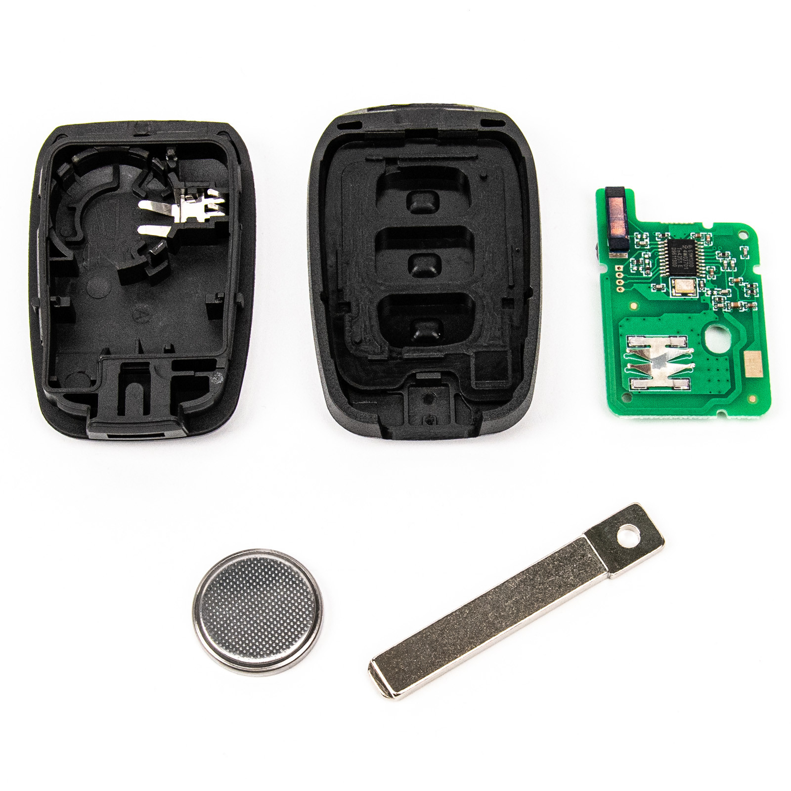 Dacia Duster Renault Symbol Smart Llave remota PCF7961M 434Mhz FSK - mr ...